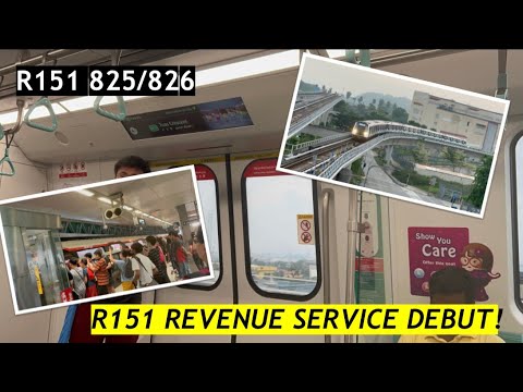 [SMRT] R151 DEBUT - R151 825/826 - Tuas Link to Tuas Crescent - YouTube