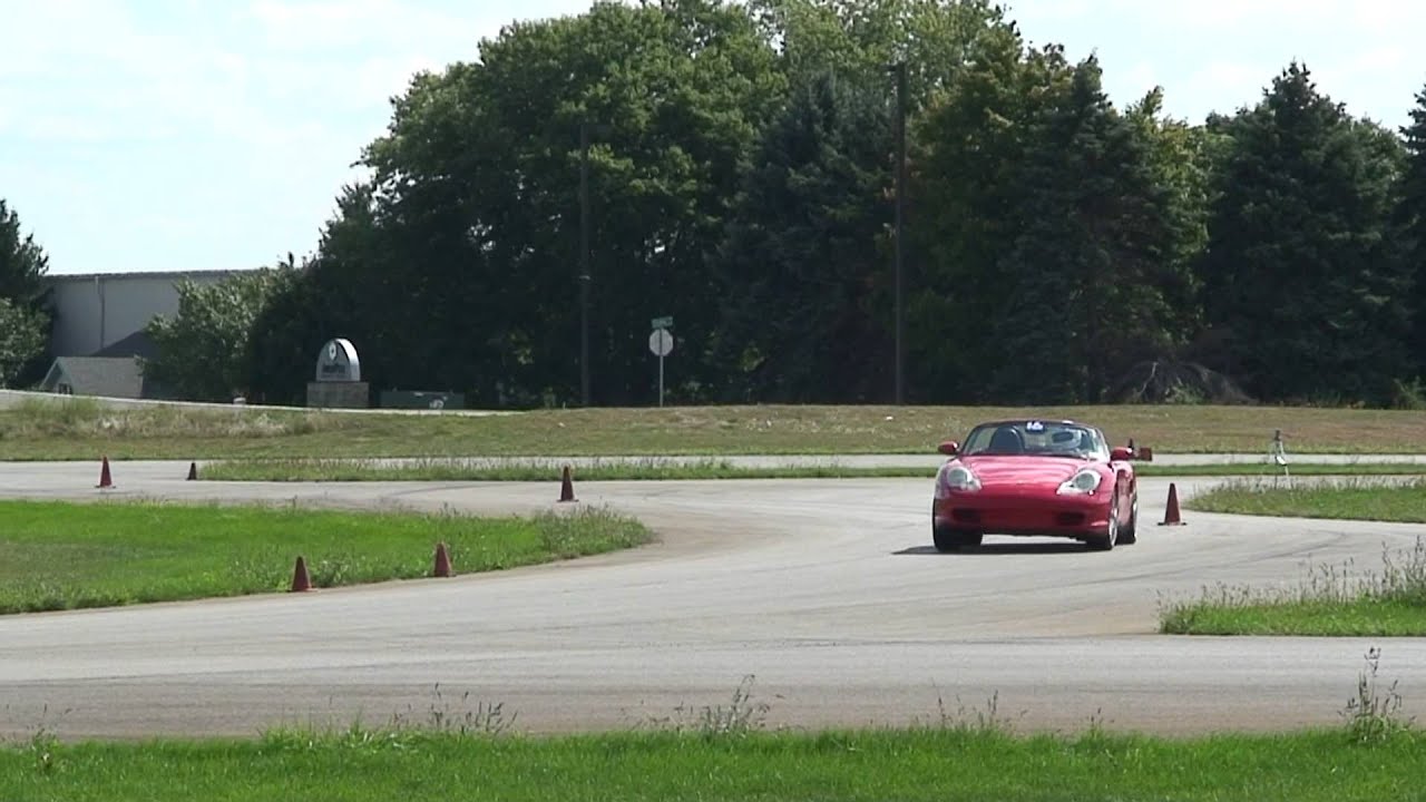 Jonathan W Porsche Boxter Autocross - YouTube