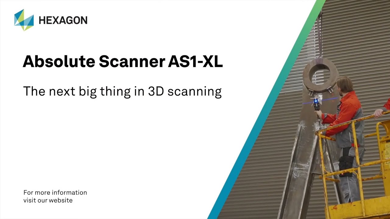Absolute Scanner AS1-XL: effortlessly measuring large surfaces - YouTube