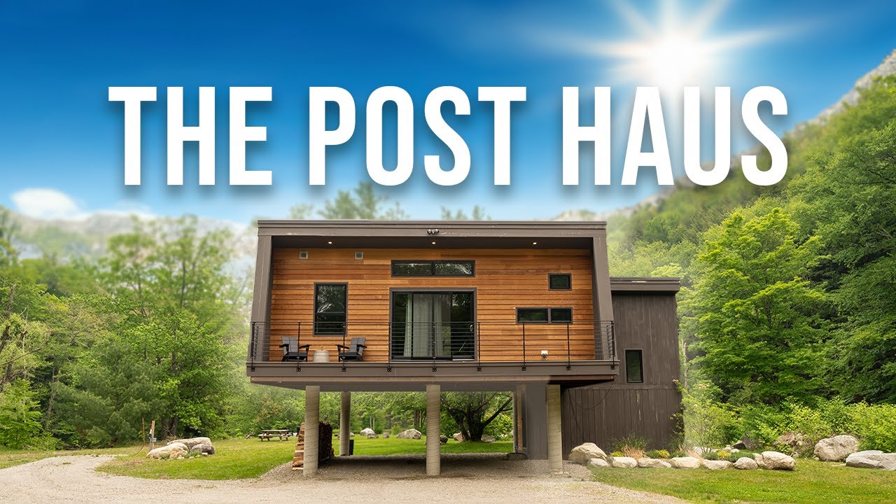 The House On Stilts! Luxury Airbnb Tour | The Post Haus - YouTube