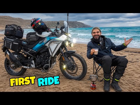 FIRST ADVENTURE RIDE ON MY NEW TOURING BIKE 😍
