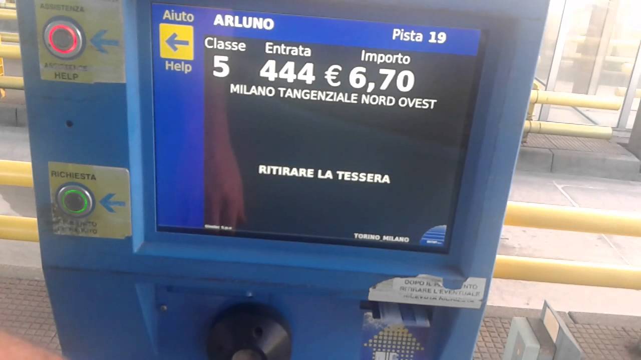 Plata cu Viacard pe Italia - YouTube
