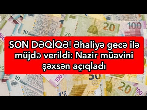 SON DƏQİQƏ! Bu şəxslərin pensiyaları 13 % və muavinet