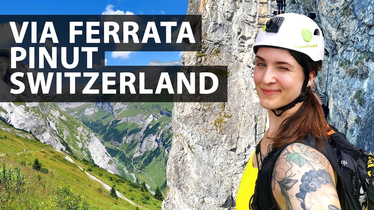 Via Ferrata Pinut, Flims, Switzerland - no commentary - YouTube