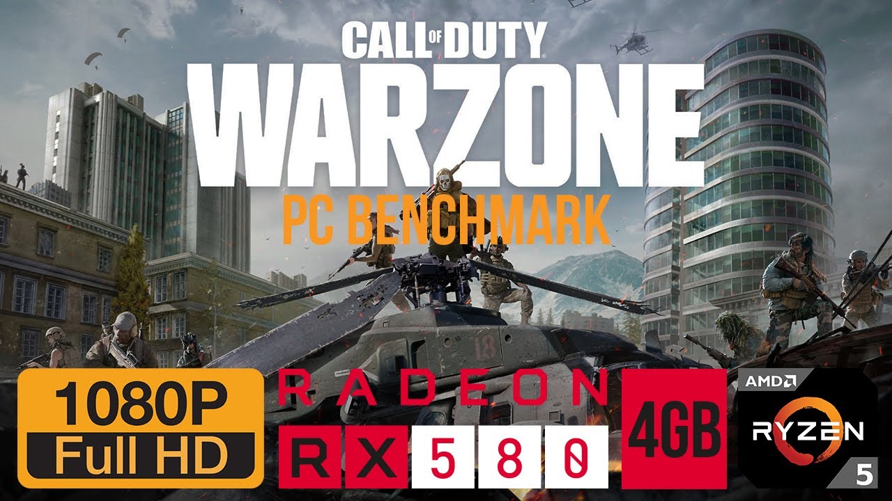RX 580 Call of Duty Warzone 4GB - PC Benchmark - Ryzen 5 2600 (Best ...