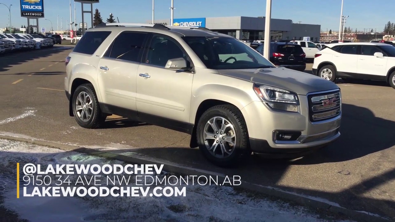 2016 GMC ACADIA SLT - YouTube