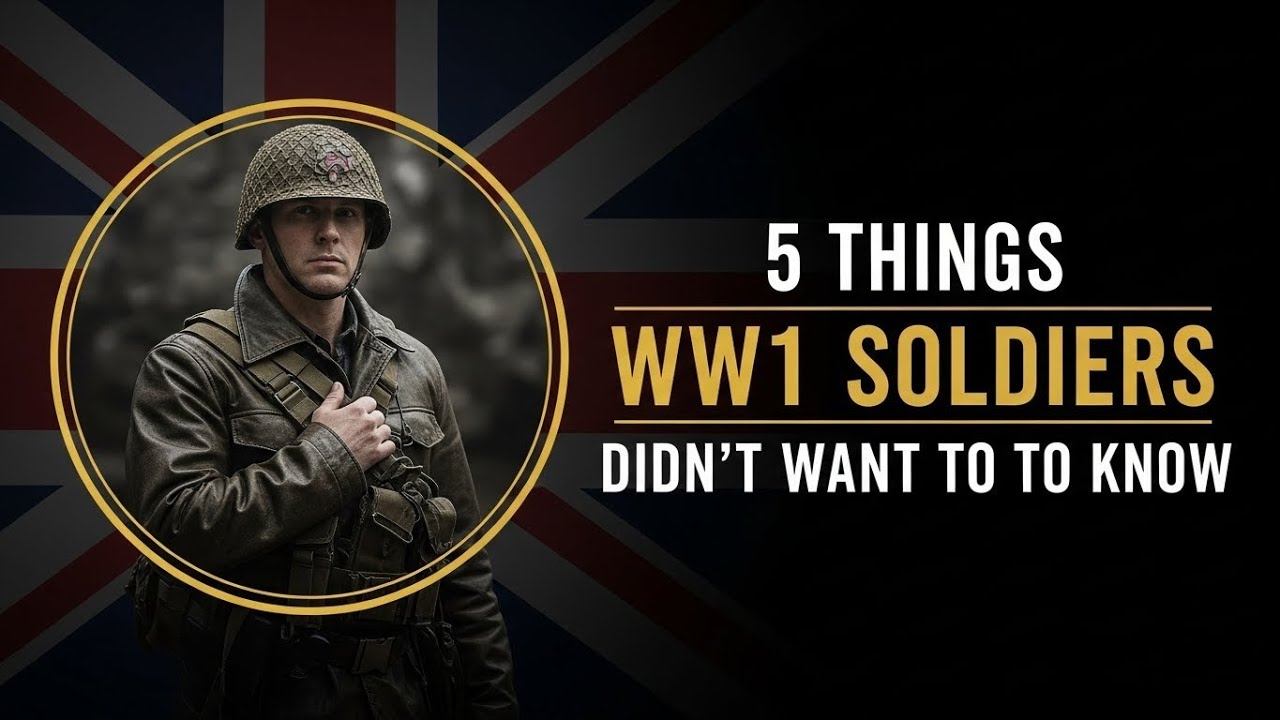 5 Things WW1 Soldiers Didn't Want You to Know - YouTube