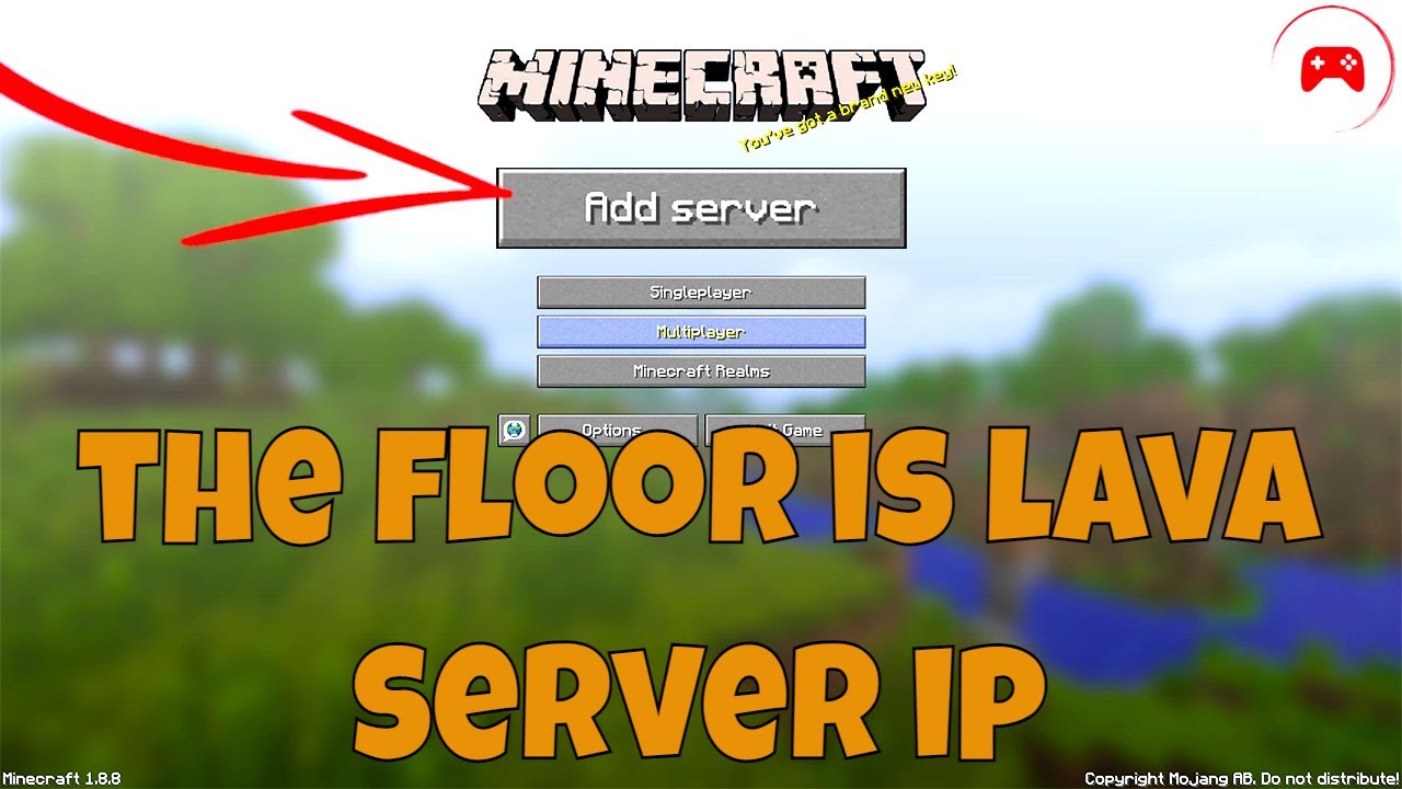 Minecraft The Floor is Lava Server IP Address - YouTube