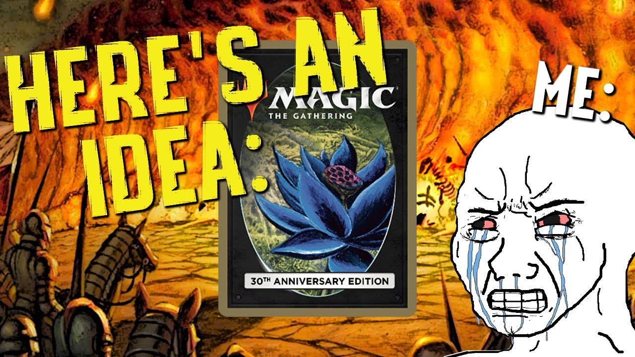 Black Lotus Reprint 30th Anniversary [A Better Choice] | MTG #Shorts ...