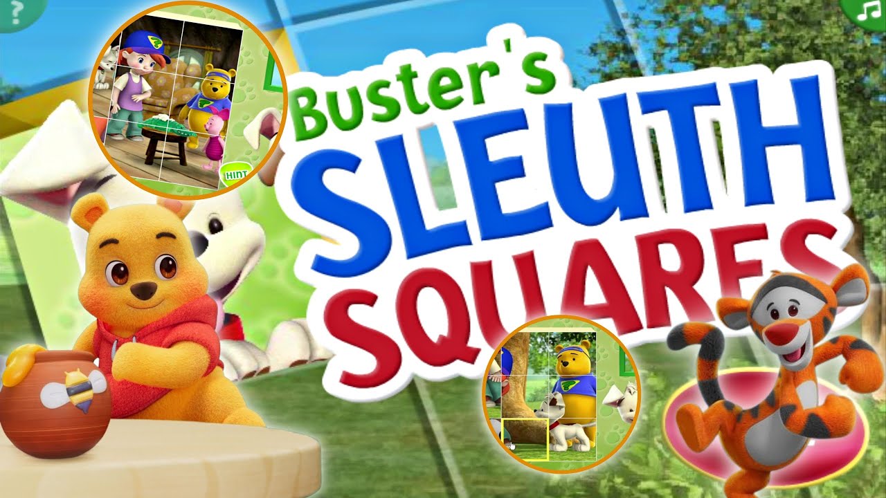 Winnie the Pooh: Buster's Sleuth Squares - Solve the puzzles and ...