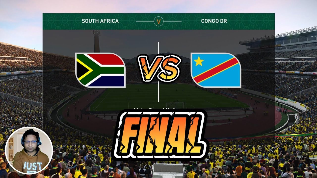 South Africa Vs DR Congo African Nation Cup Final Match | PES 2021 ...