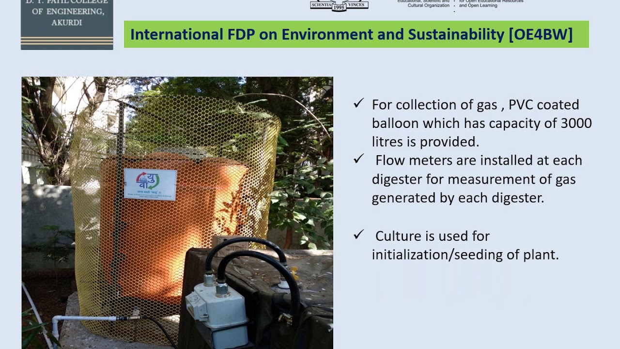 Environment and Sustainability - Bio Gas and Compost Plant - with ISO ...