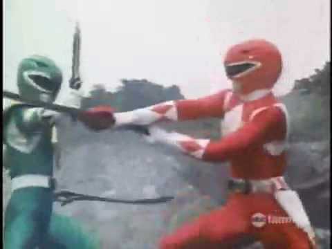 MMPR: Jason vs. evil Tommy- final battle - YouTube