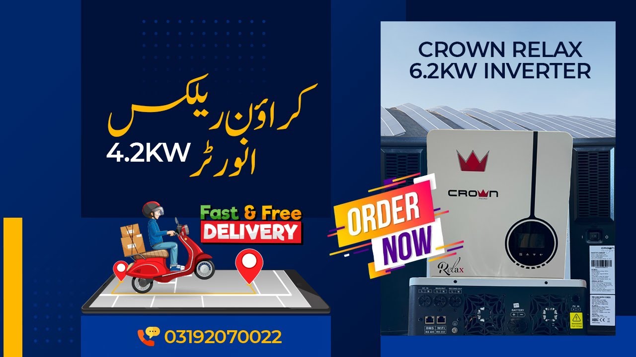 Crown Relax 4.2KW Inverter Review - YouTube