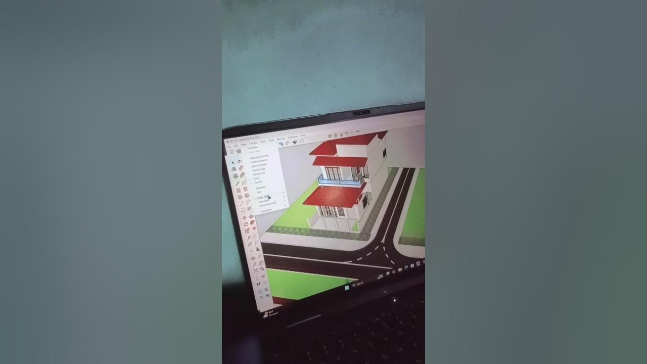 how to make it smooth #SKETCHUP - YouTube