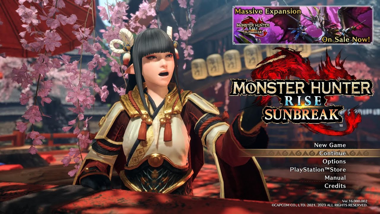 Monster Hunter Rise - Hub High Rank Quest (PlayStation 5) Rise Sunbreak ...