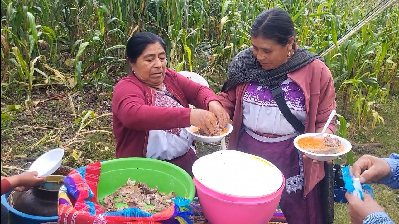 Las Tías Sirviendo la Comida más Rica de la Mixteca / Río Verde San ...
