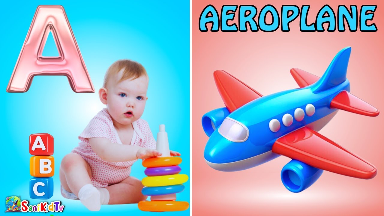 ABC Phonics Song, A For Aeroplane, ABC Song, Toddlers Learning Videos ...