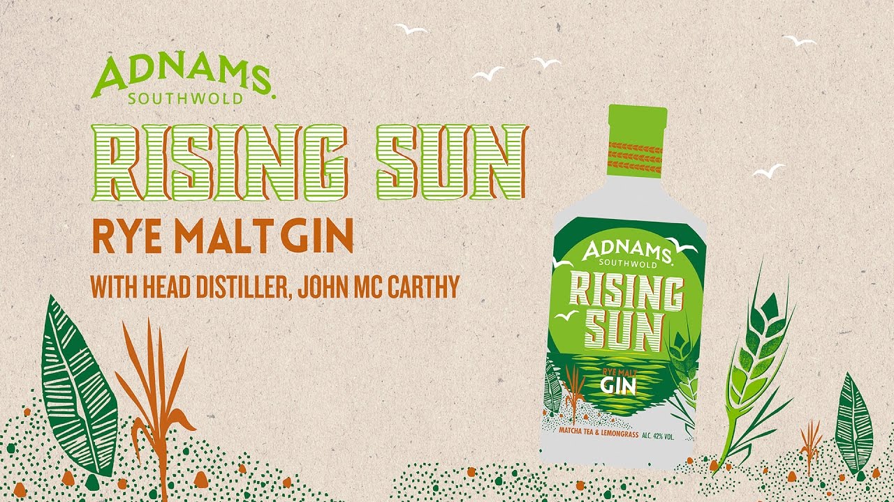 Adnams Rising Sun Gin Serve - YouTube