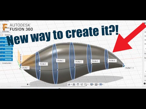 A new easy way to create your fishing lure body with Fusion360 - YouTube