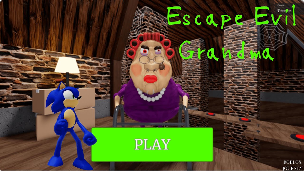 Sonic: 😱 The Evil Grandma Keeps Sonic in the Haunted House - YouTube