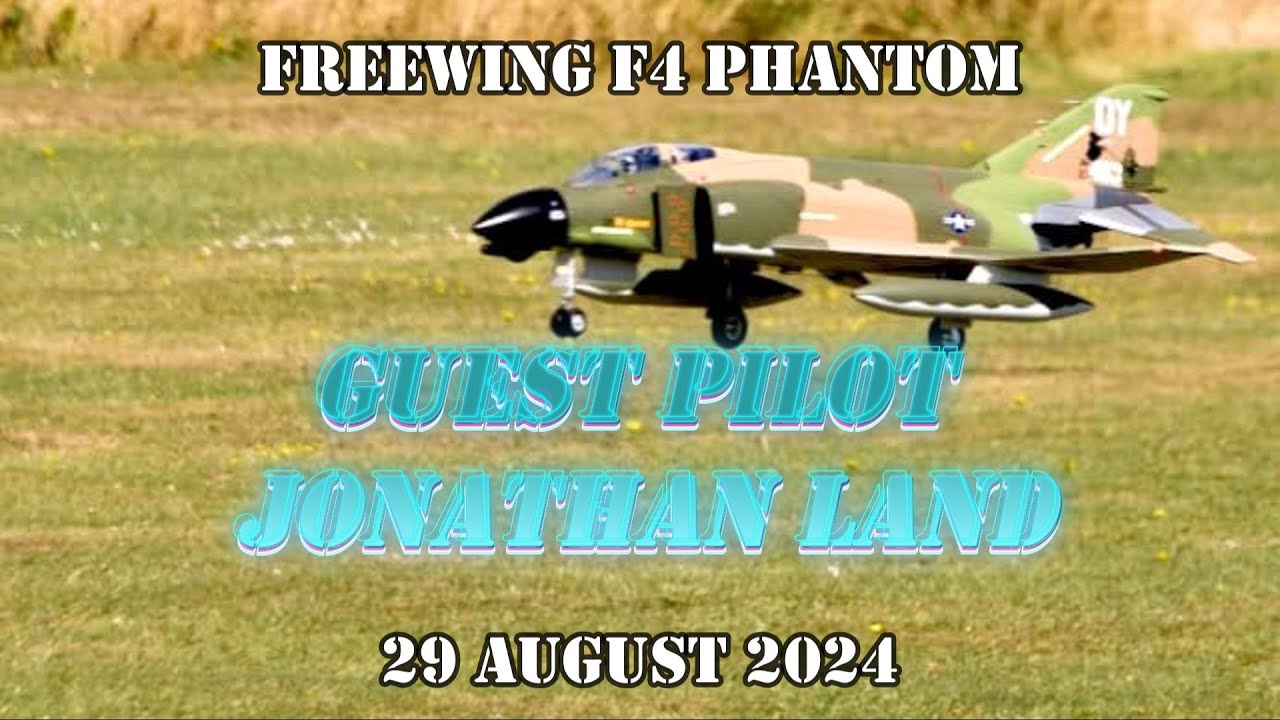 FT Flying Session 13 - Guess Pilot Jonathan Land - Freewing F4 Phantom ...