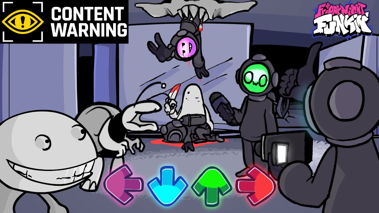 FNF: Content-Funkin' // Vs Content Warning Friday Night Funkin' - YouTube