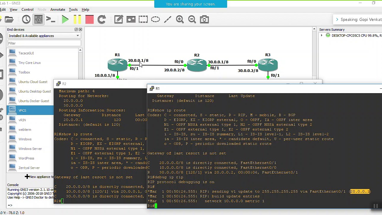 Routing Information Protocol - 2 - YouTube