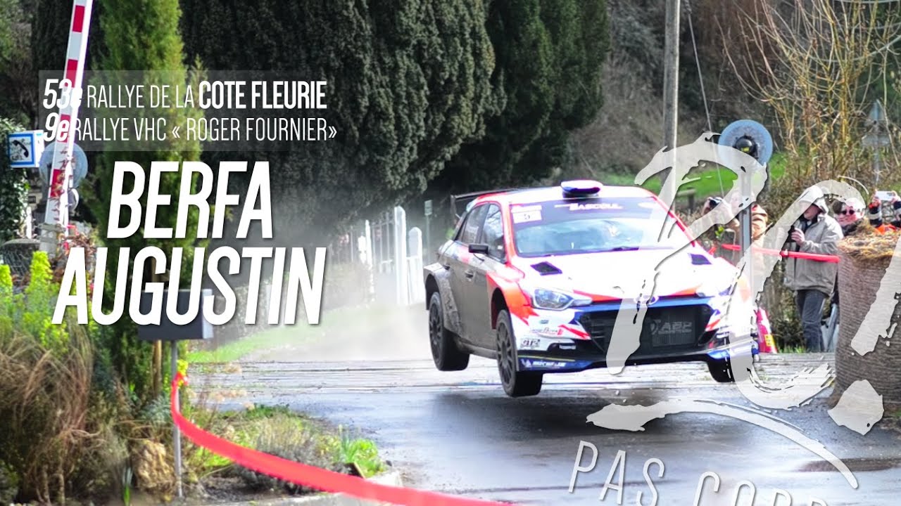 [RALLYE NATIONAL DE LA CÔTE FLEURIE 2024] BERFA Jordan et AUGUSTIN ...
