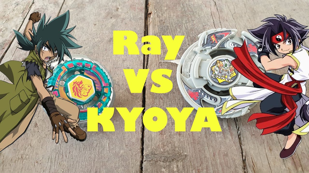 Ray ( Driger v2 ) vs Kyoya ( Rock Leone 145WB ) Rematch | Ray's revenge ...