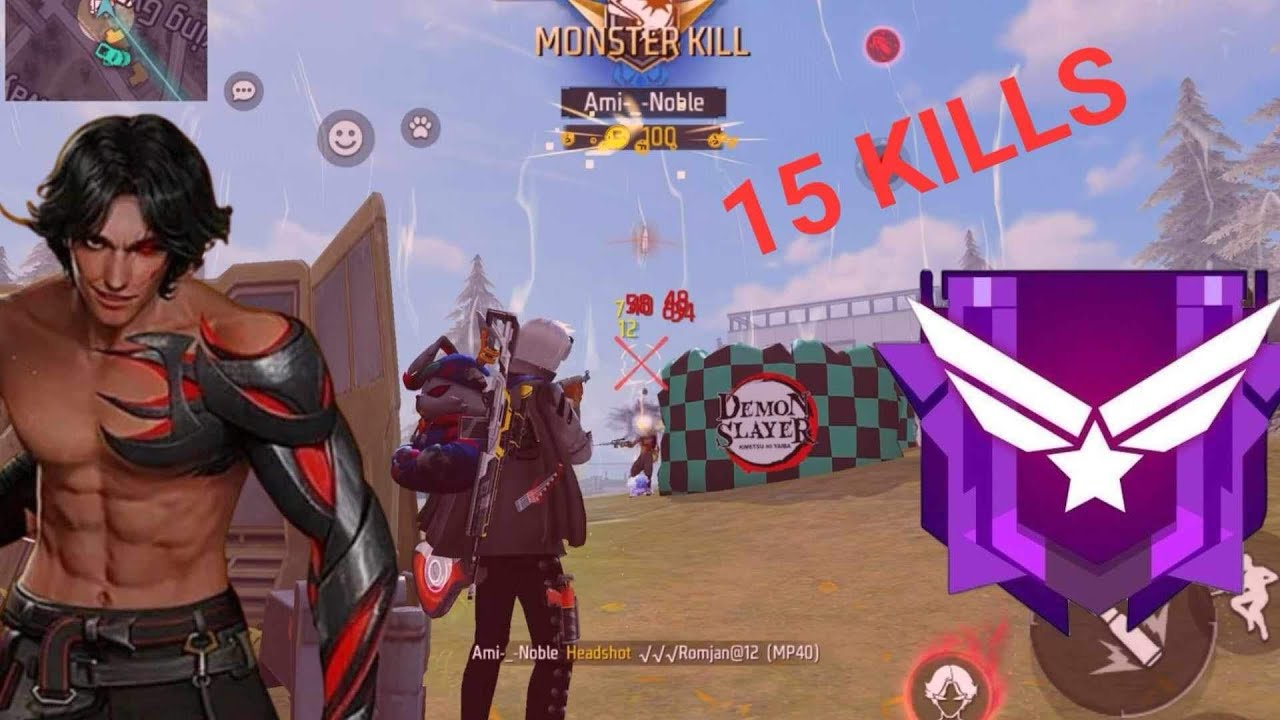 Solo Ranked Match| Diamond IV lobby| 15 kills - YouTube