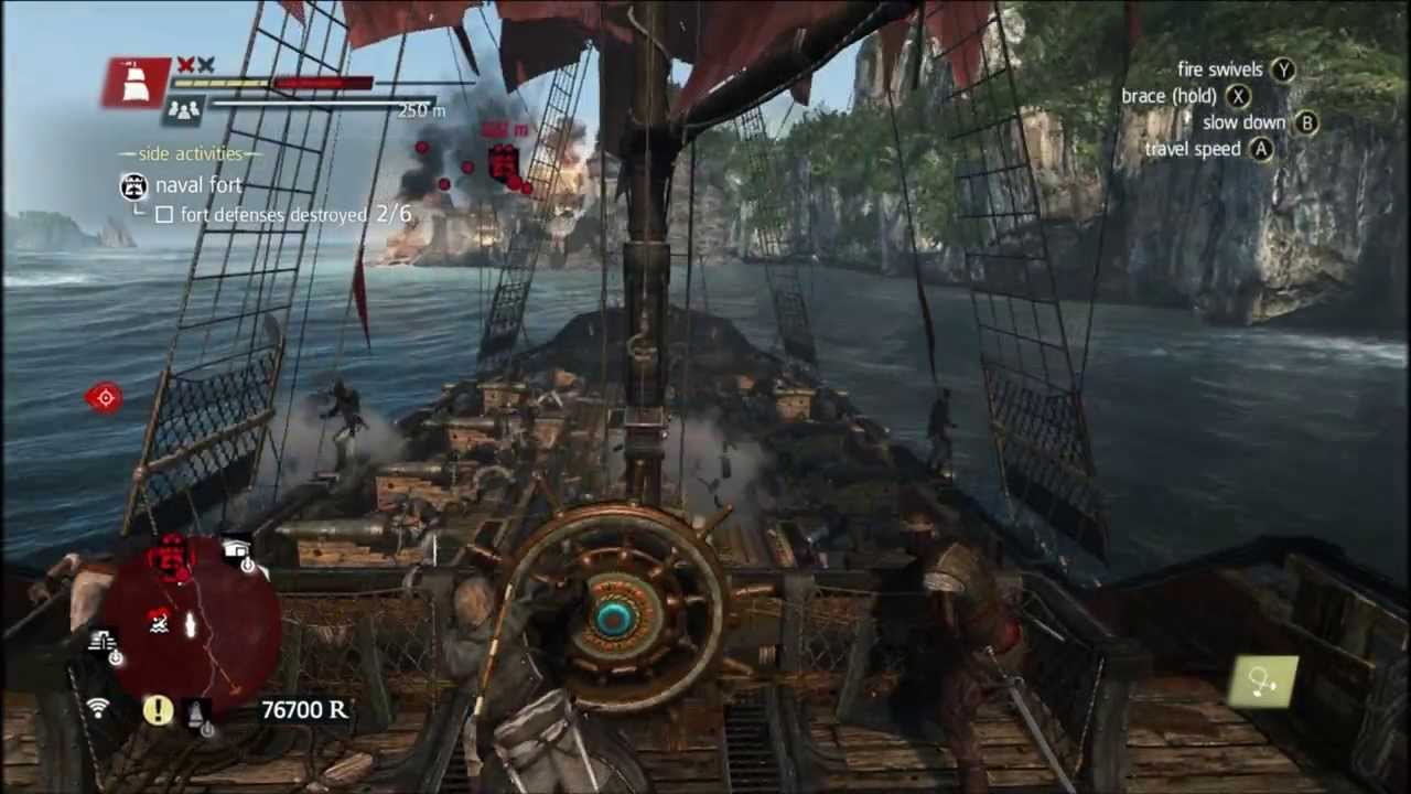 Assassin's Creed 4: Black Flag- Fort Capture - YouTube