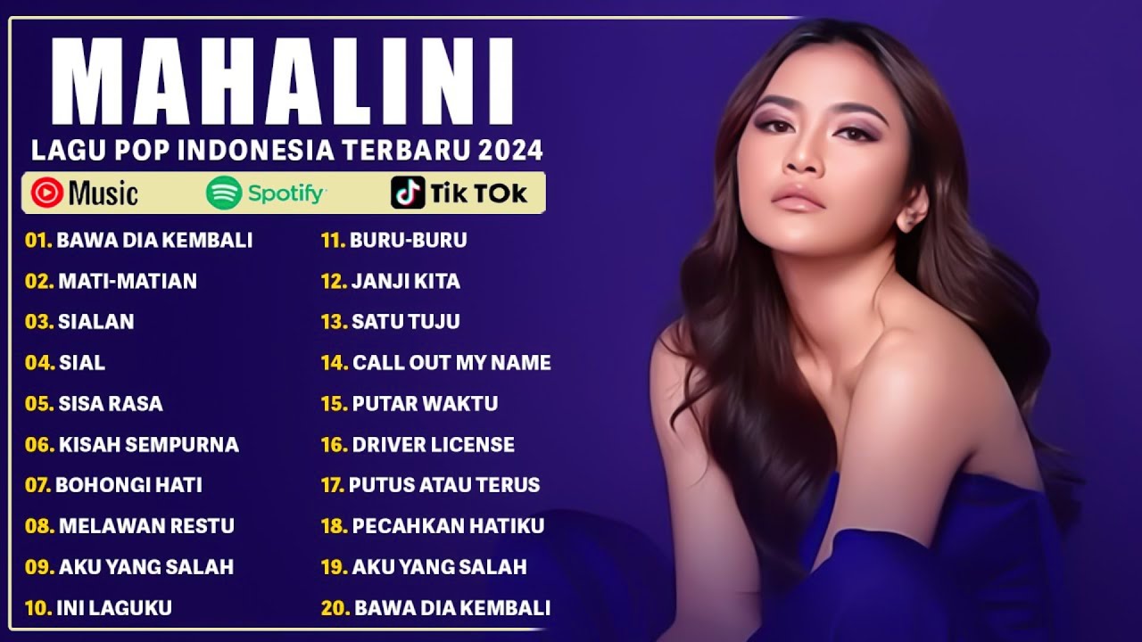 Mahalini, Tiara Andini & Lyodra Full Album Viral 2024 Lagu Pop ...
