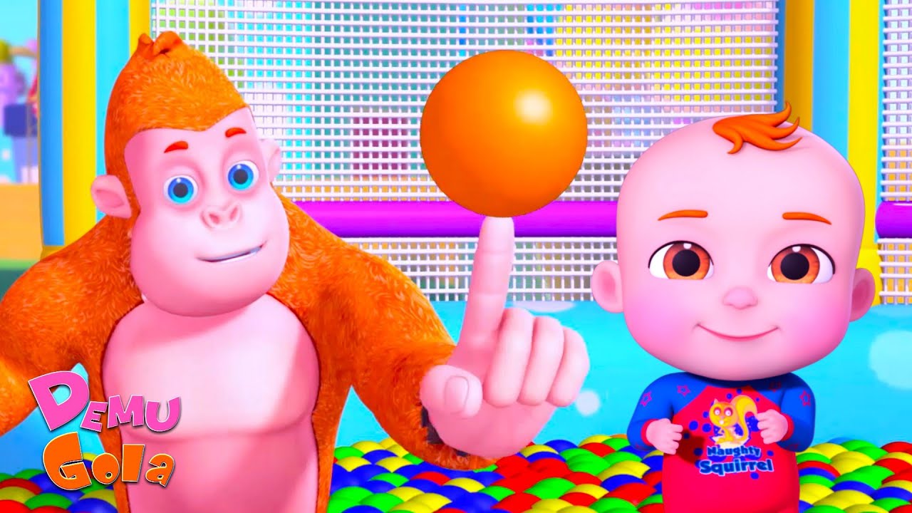 Ball Pit Song And Many More | Demu Gola Nursery Rhymes & Kids Songs ...