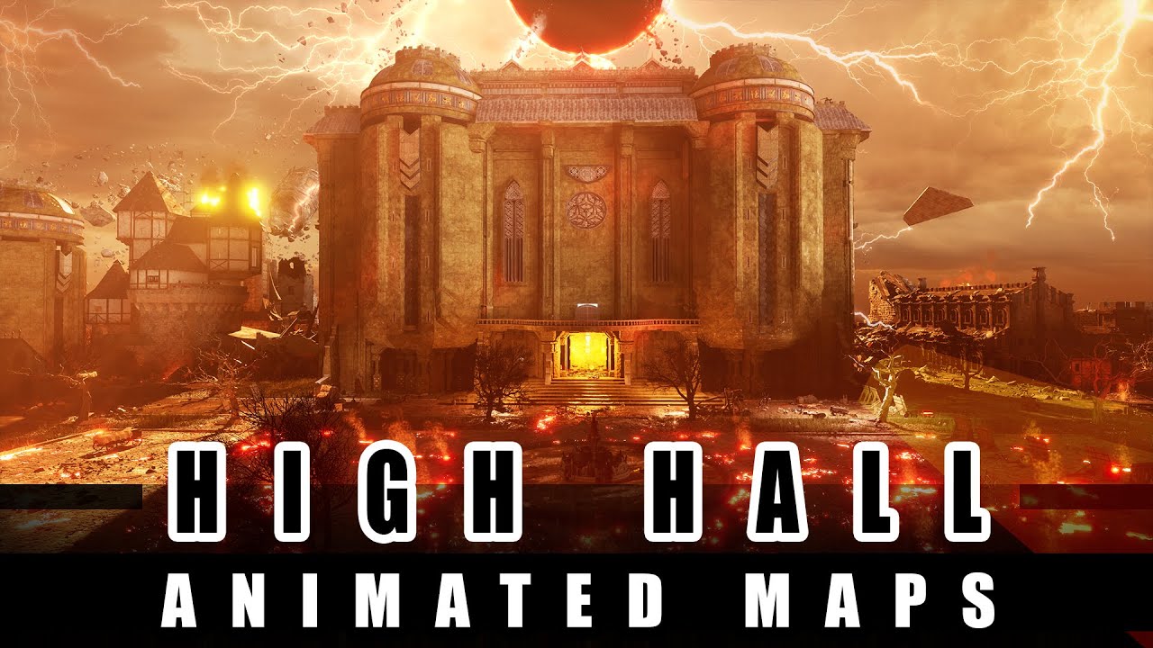 The High Hall | Beneos Animated DnD PnP TTRPG Battlemaps and Sceneries ...