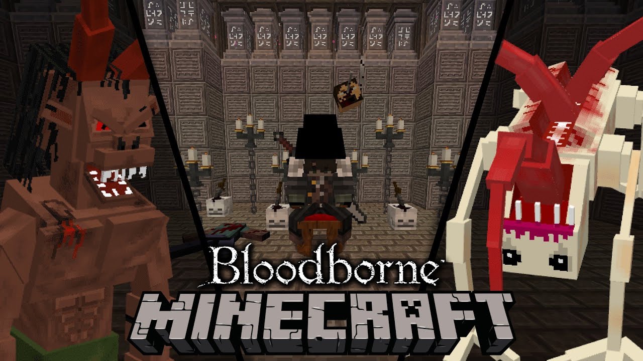 Pack de Mod para minecraft 1.16.5 al estilo BloodBorne | Minecraft ...