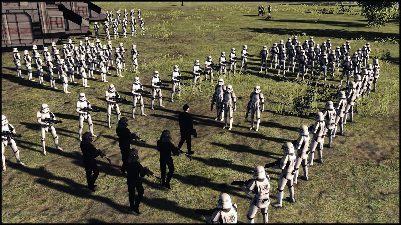 ATTACK ON YAVIN 4 - Star Wars: Galaxy at War Mod Gameplay - YouTube