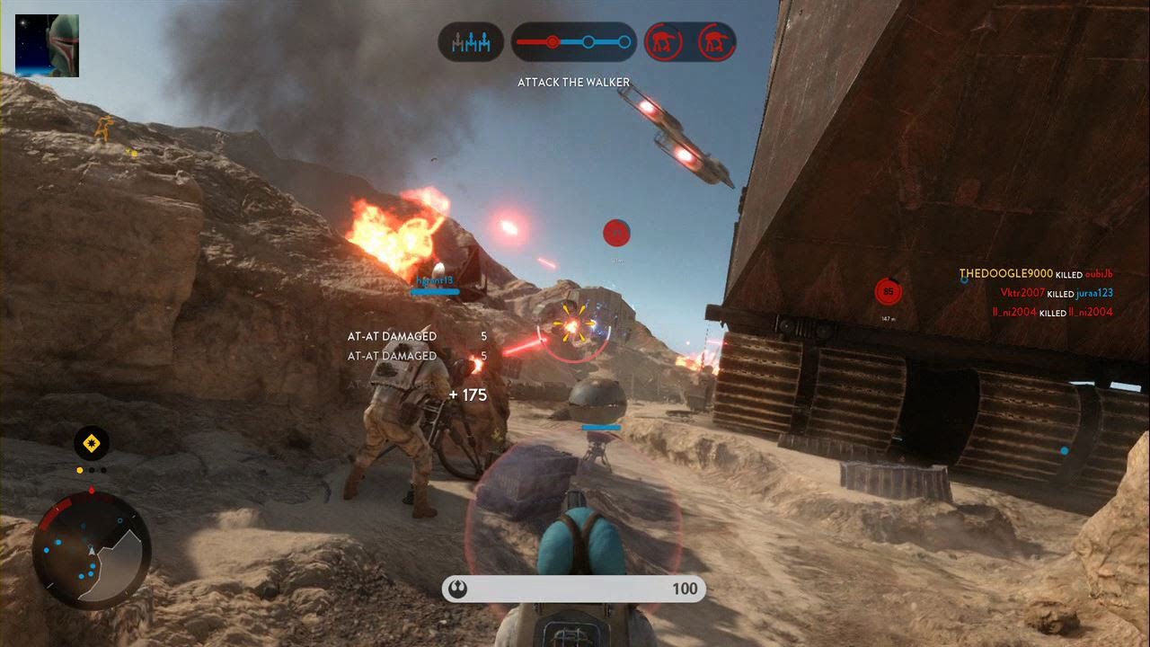 Star Wars Battlefront - Walker Assault Gameplay PS4 60fps (No ...
