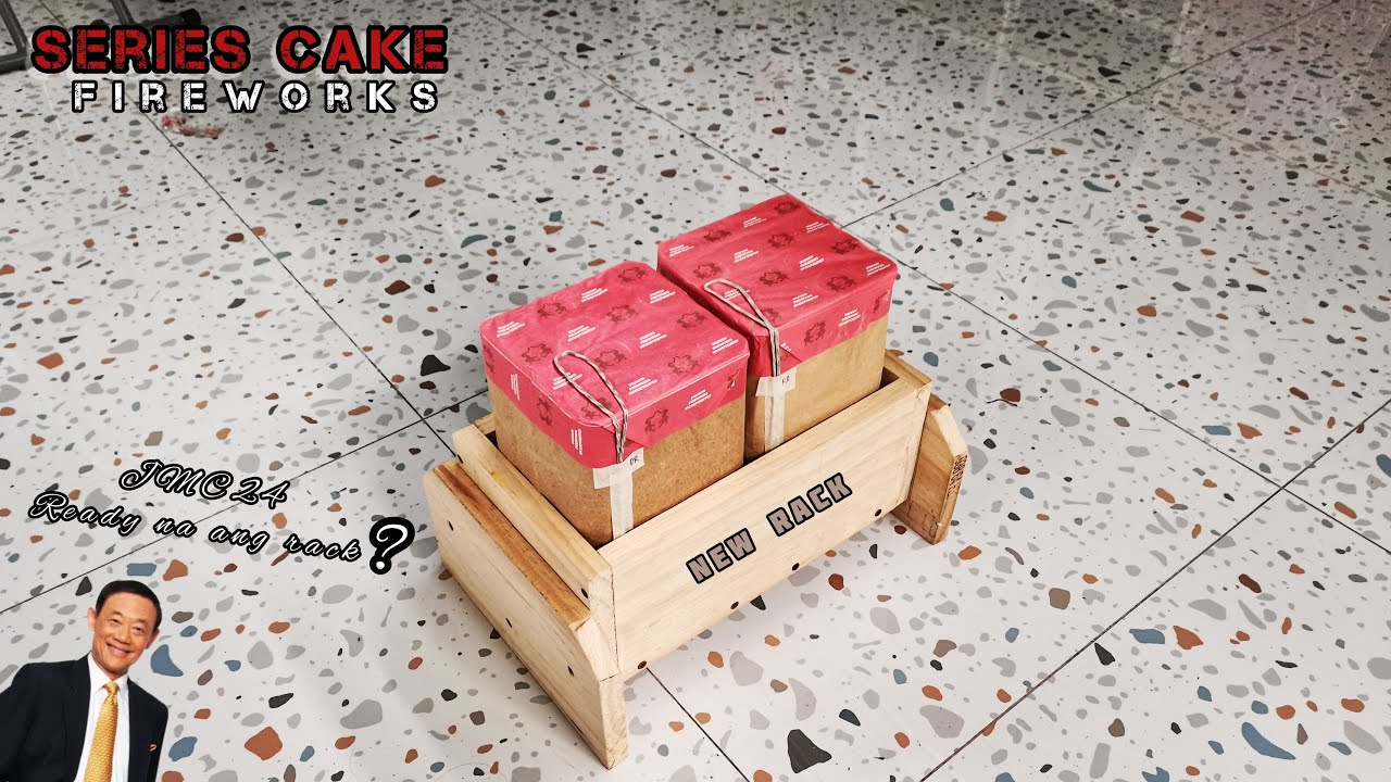 New rack para sa series cake fireworks 16s 1.2" - YouTube