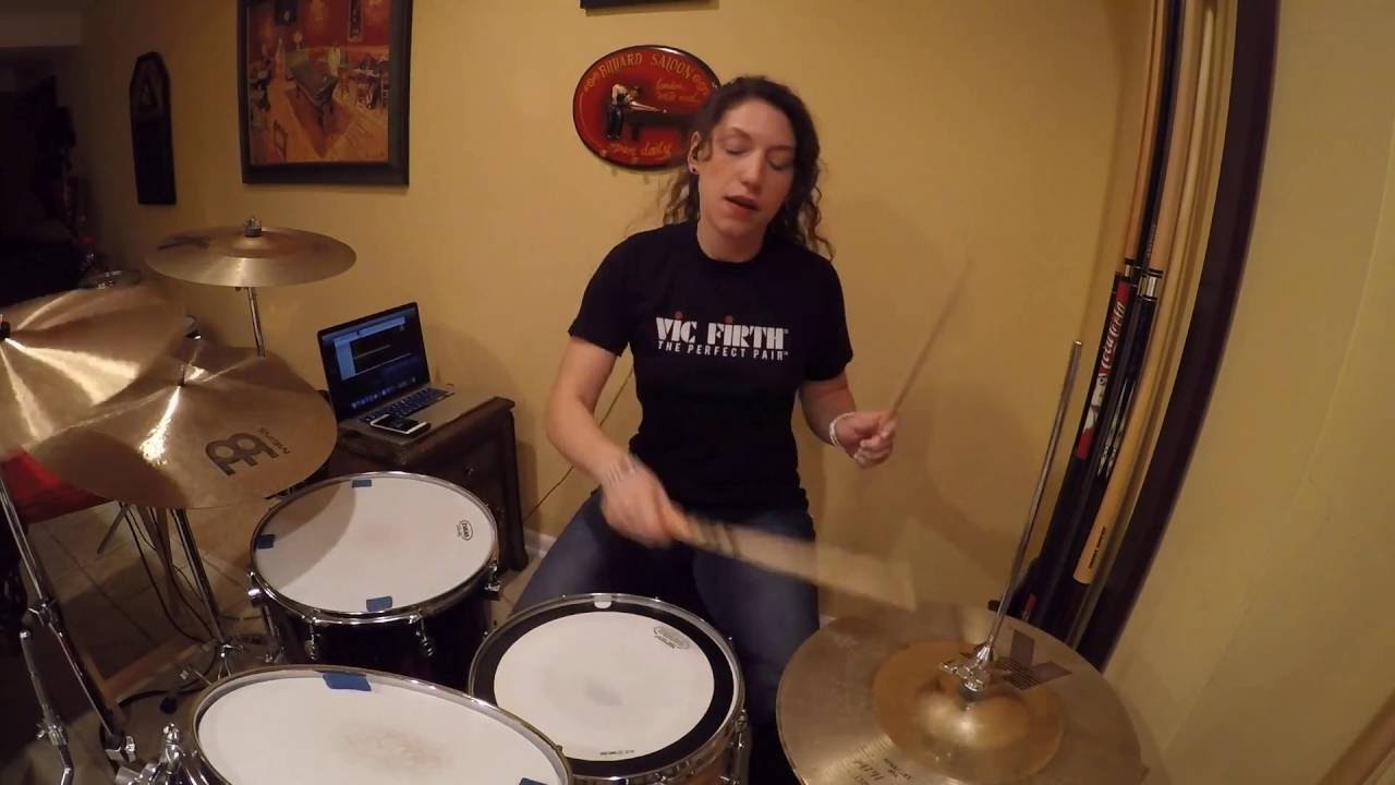 Jessica Burdeaux - Proof - Paramore - Drum Cover - YouTube