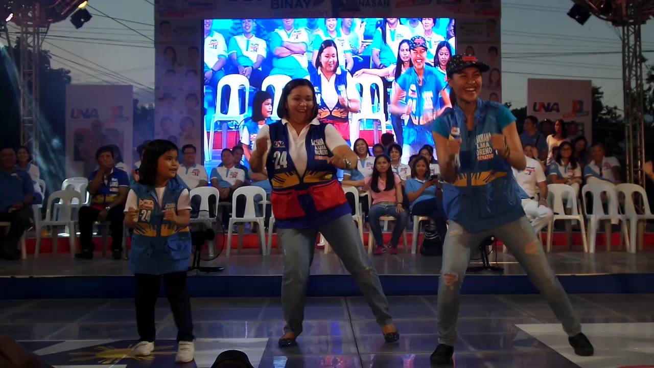 Alma Moreno and Wynwyn Marquez Dance Showdown at #TeamBinay Miting de ...