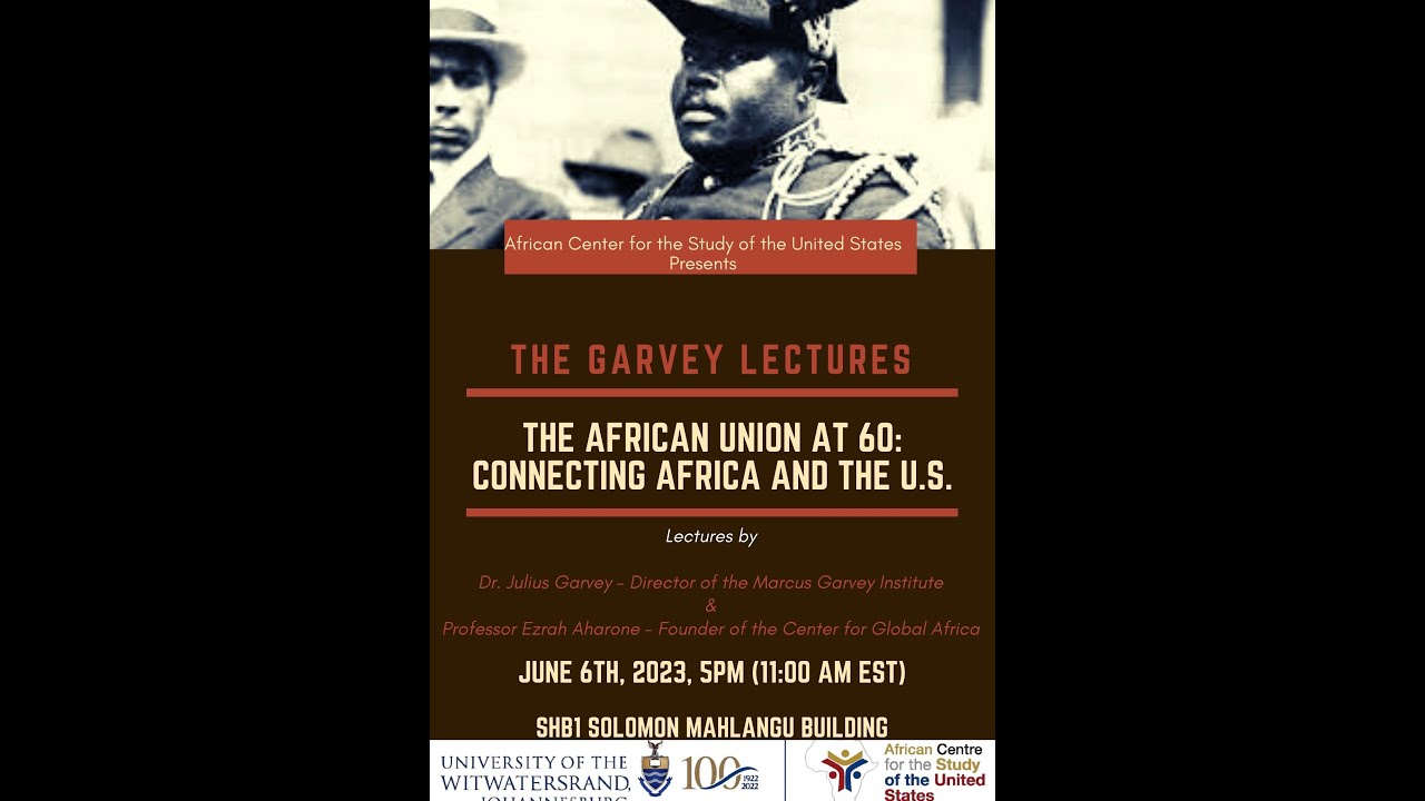 Marcus Garvey Lecture Series- Dr. Julius Garvey- African Center for the ...