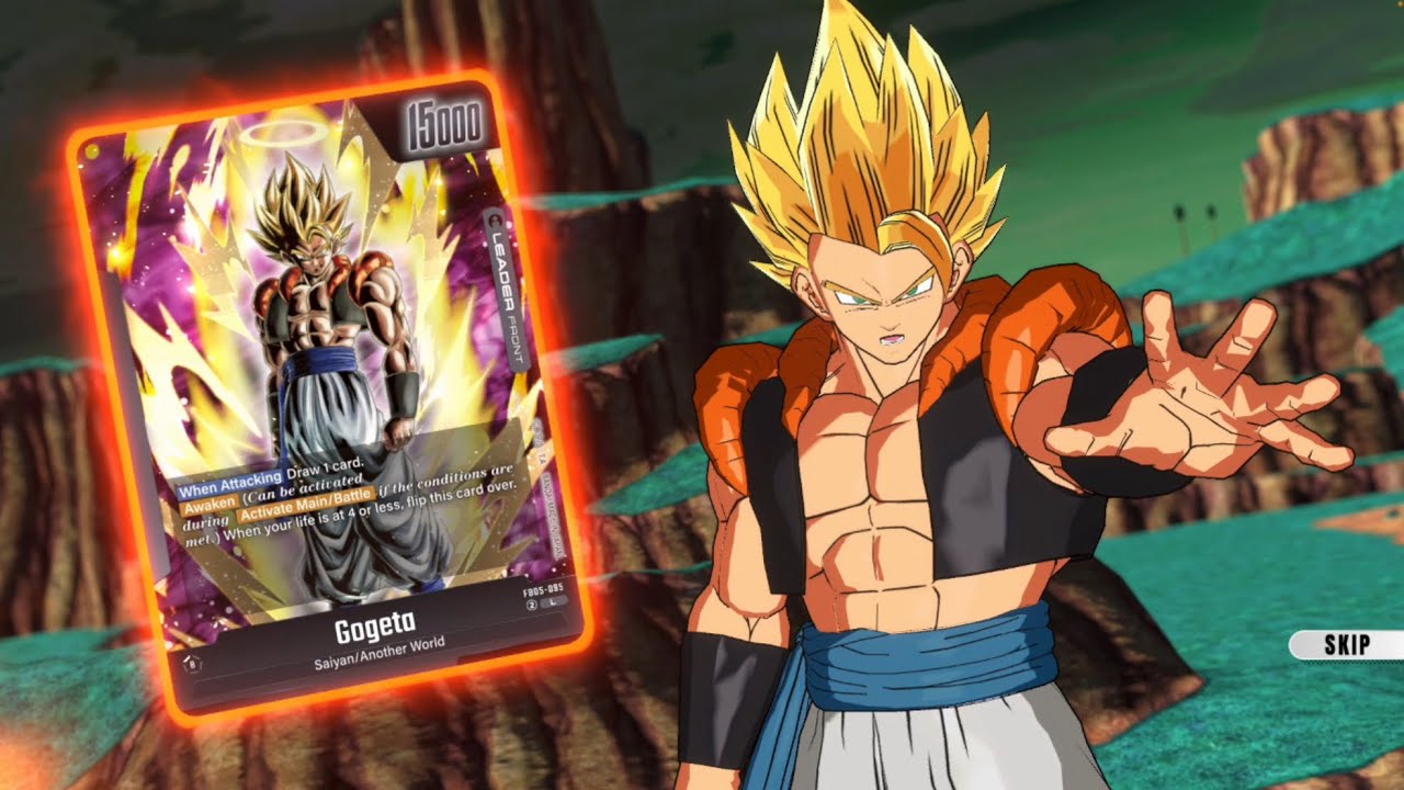 How To Play Gogeta (Dragon Ball Fusion World) - YouTube