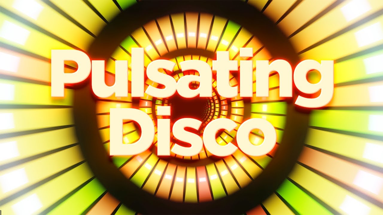 Colorful Disco - Pulsating Colored Disco Rings for Disco or Dance Floor ...