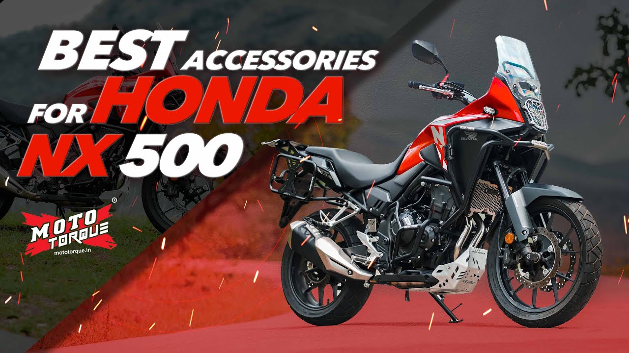 BEST ACCESSORIES FOR HONDA NX 500 - MOTO TORQUE - YouTube