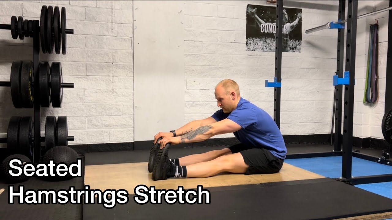 Seated Hamstrings Stretch - YouTube