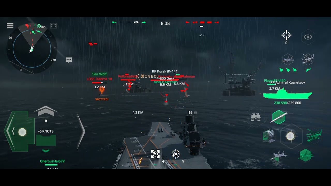 Modern Warship-night Raid gameplay BATTLE SHIP Modern Warship - YouTube
