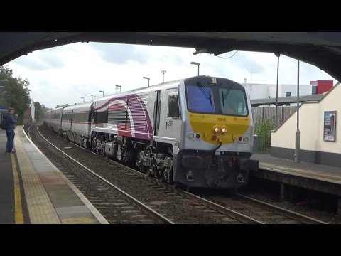 NIR 201 Class loco 208 - Enterprise Test Train - Adelaide 20/10/15 ...