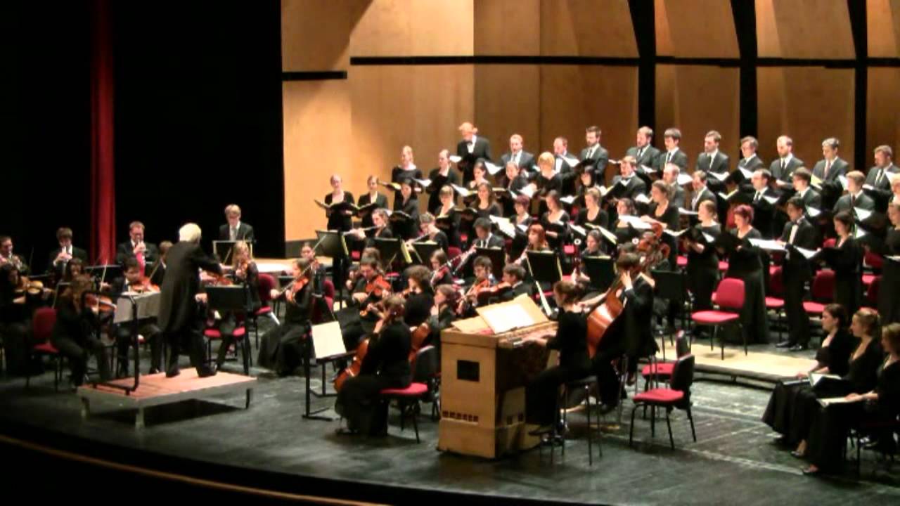 Helmuth Rilling & Junges Stuttgarter Bach Ensemble - YouTube