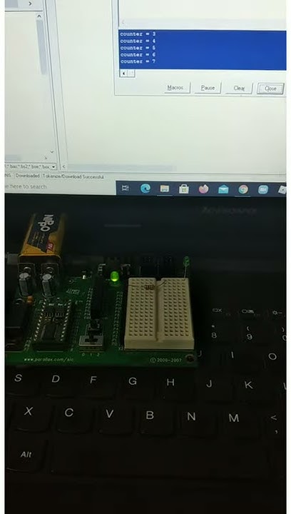 Uploading pbasic program to Basic Stamp 2 microcontroller after 10 years - YouTube